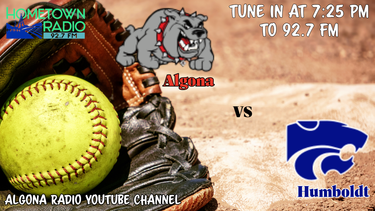 Algona vs. Humboldt Softball Video Streaming Link - KLGAZ